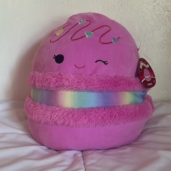 Squishmallows | Toys | Squishmallows Middy Macaron 4 Inch Pink | Poshmark